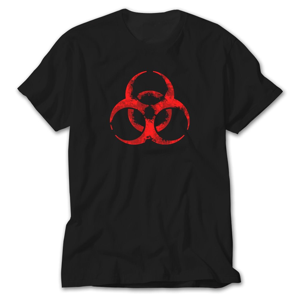Biohazard Symbol T-Shirt – Rock & Metal Merch | Worldwide Delivery