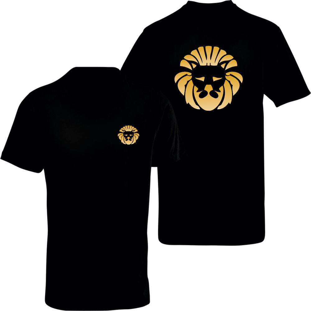 Leo Zodiac Sign Black T-Shirt – Rock & Metal Merch | Worldwide Delivery