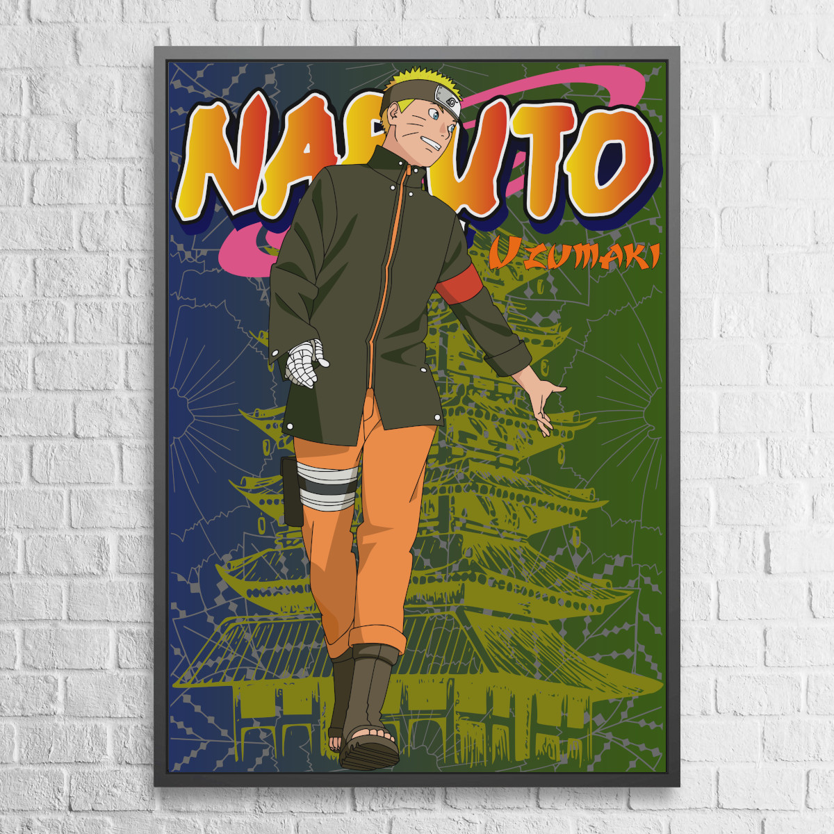 Naruto Uzumaki Poster, Naruto Uzumaki The Last Artwork Wall Poster ...
