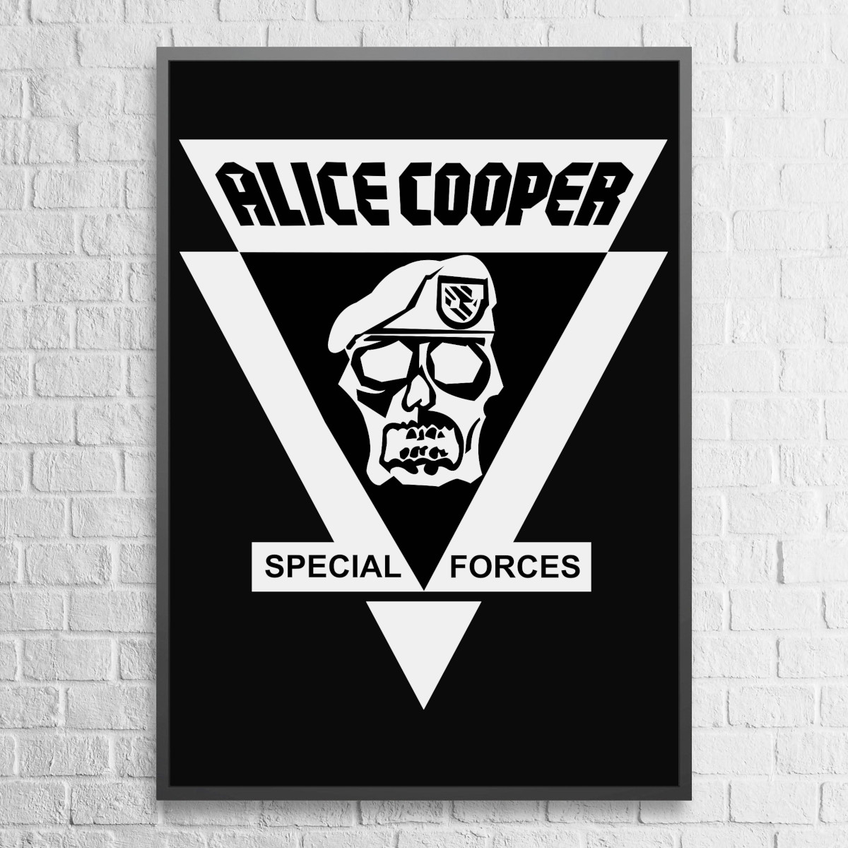 Alice Cooper Poster, Alice Cooper Special Force Wall Poster – Rock ...